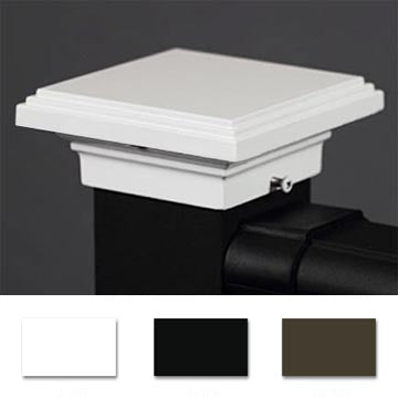 Mini Post Caps - 2x2 and 3x3 Metal Posts