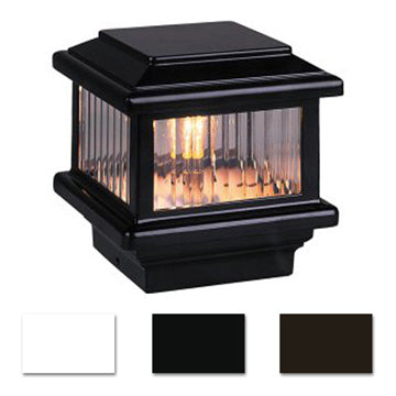 3x3 Titan Low Voltage LED Post Cap Light