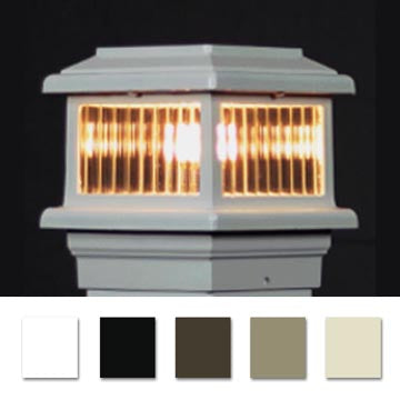 4x4 Titan LED Post Cap Light for 4" Metal or Vinyl Posts
