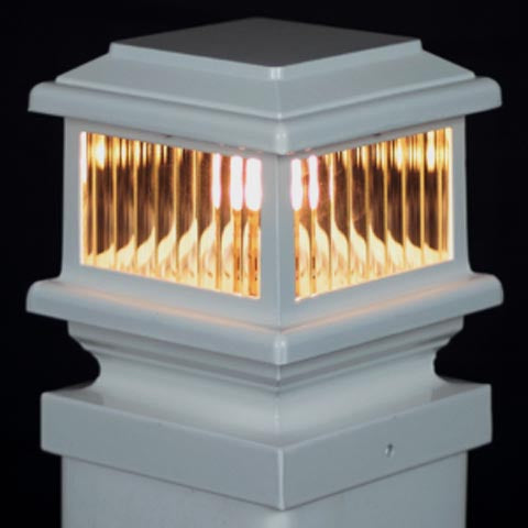 Titan LED Post Cap Light for 5x5 Vinyl Posts