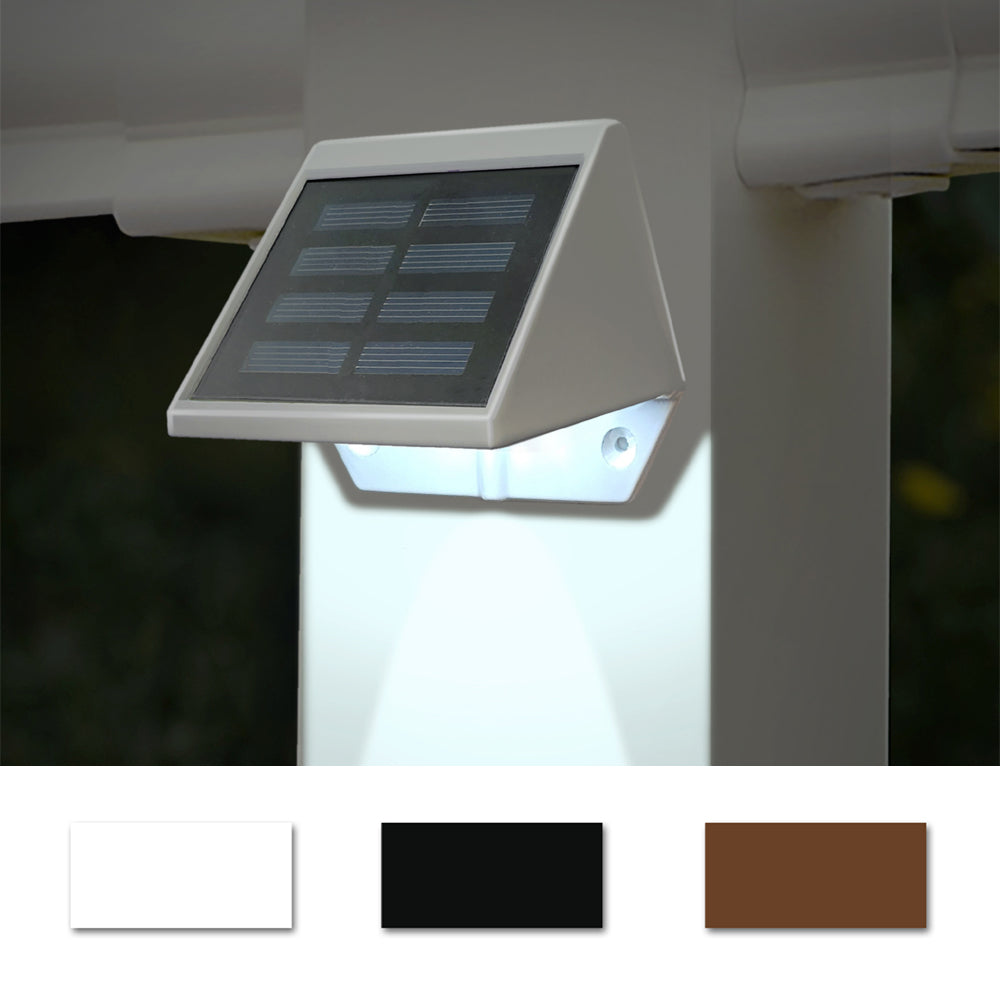 Solar Deck Lights - Wall/Post/Side Mount